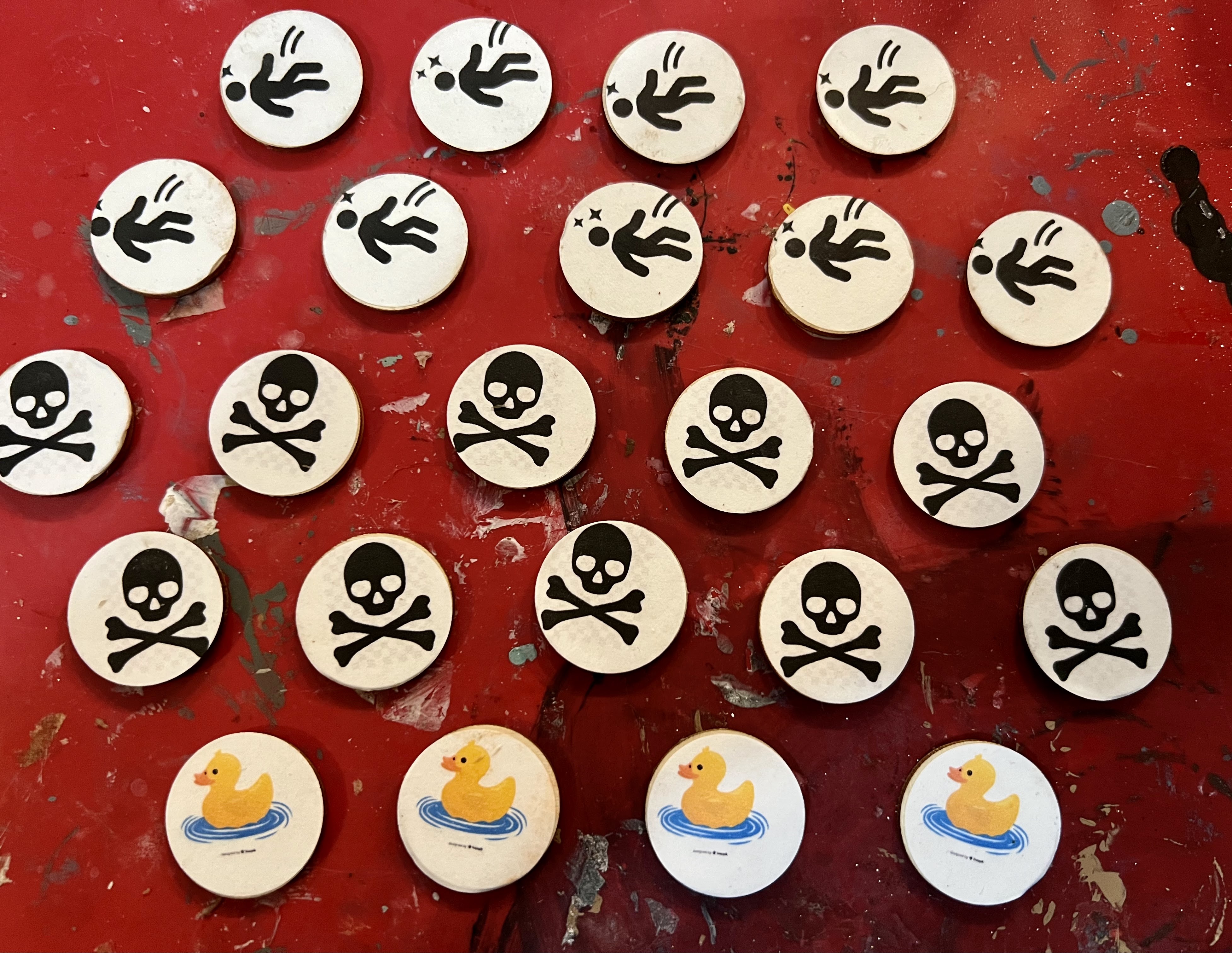 Two Hour Wargames tokens – Strange Vistas